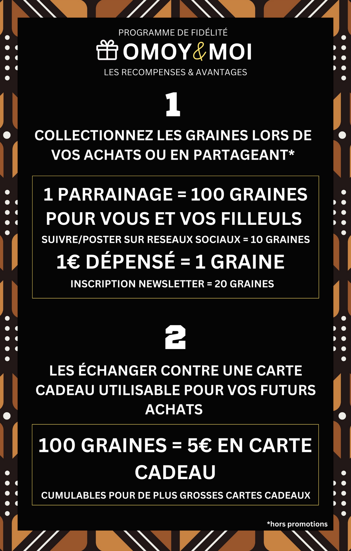 OMOY&MOI : OMOYE PRÉSENTE SON PROGRAMME DE FIDÉLITÉ ! | OMOYÉ